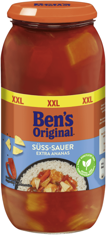 Süß-Sauer Sauce mit extra Gemüse | Ben’s Original™