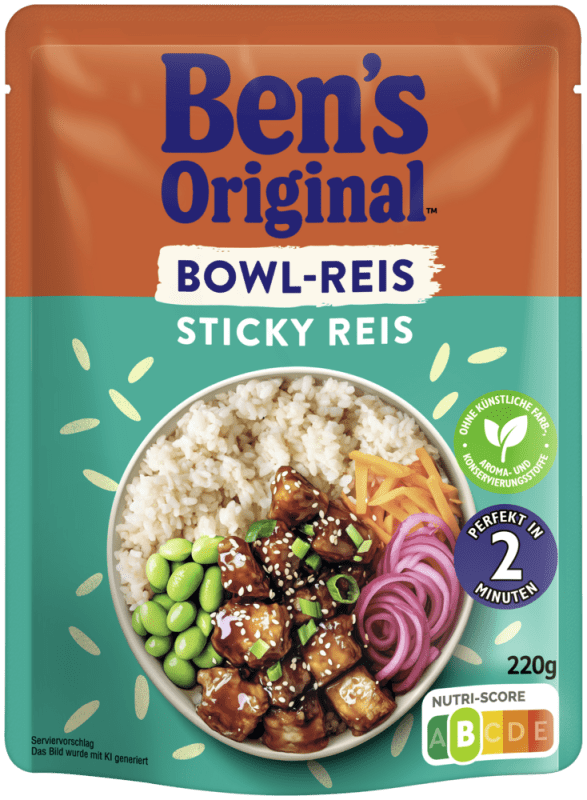 BEN'S ORIGINAL™ Express Sticky Bowl-Reis 220g | Ben's Original
